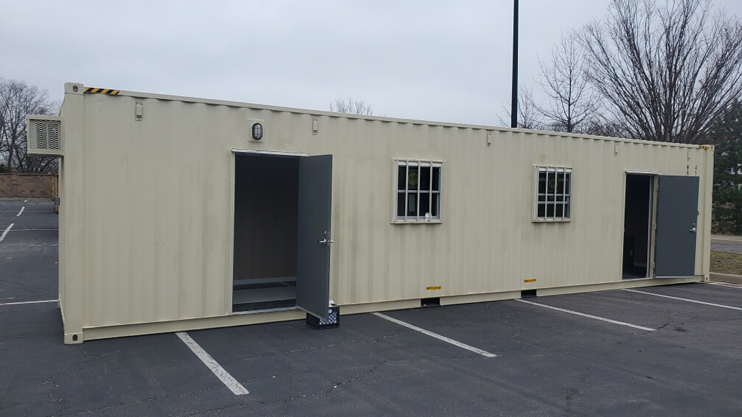 20ft & 40ft Portable Container Offices: Rent & Sale in MO, KS, OK, AR ... 20ft & 40ft Portable Container Offices: Rent & Sale in MO, KS, OK, AR ...